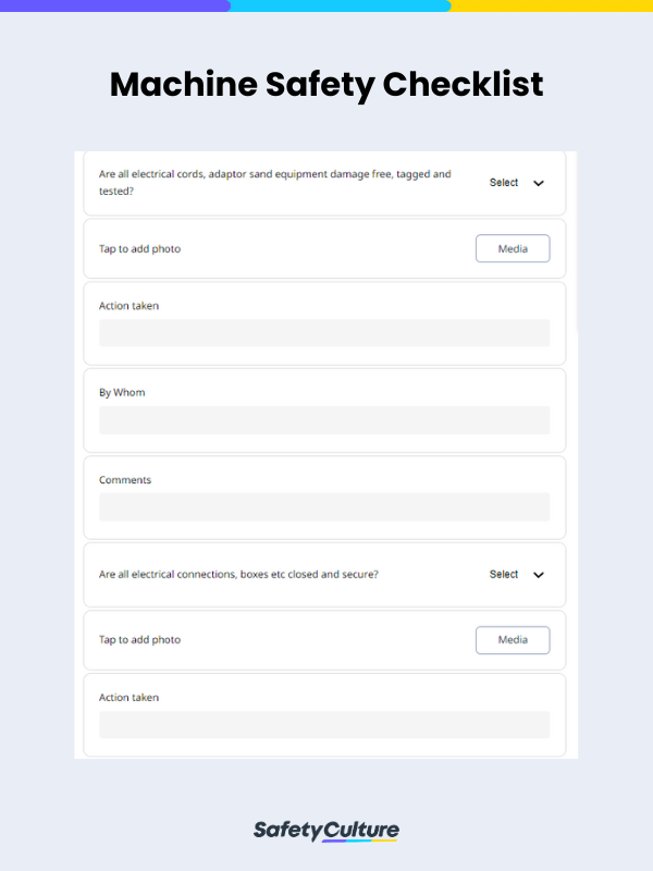 Equipment Inspection Form Free Download Safetyculture