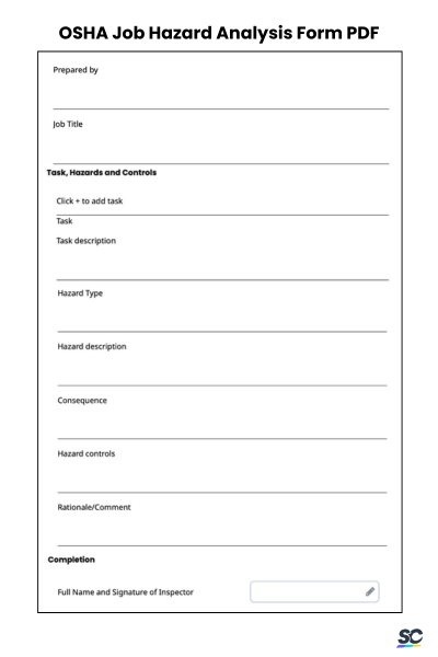 10 OSHA Inspection Checklist PDFs | SafetyCulture