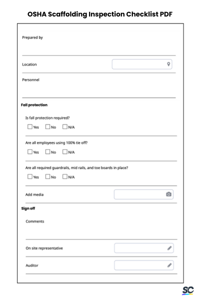 10 OSHA Inspection Checklist PDFs | SafetyCulture